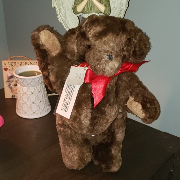 Handmade | Accents | Genuine Beaver Moveable Limb Fur Plush Teddy Bear ...